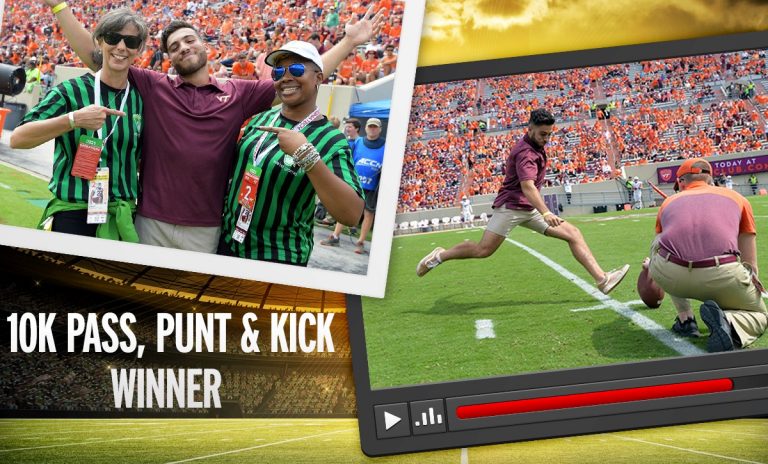 Football Contest Winner Scores $10K at Virginia Tech | Odds On